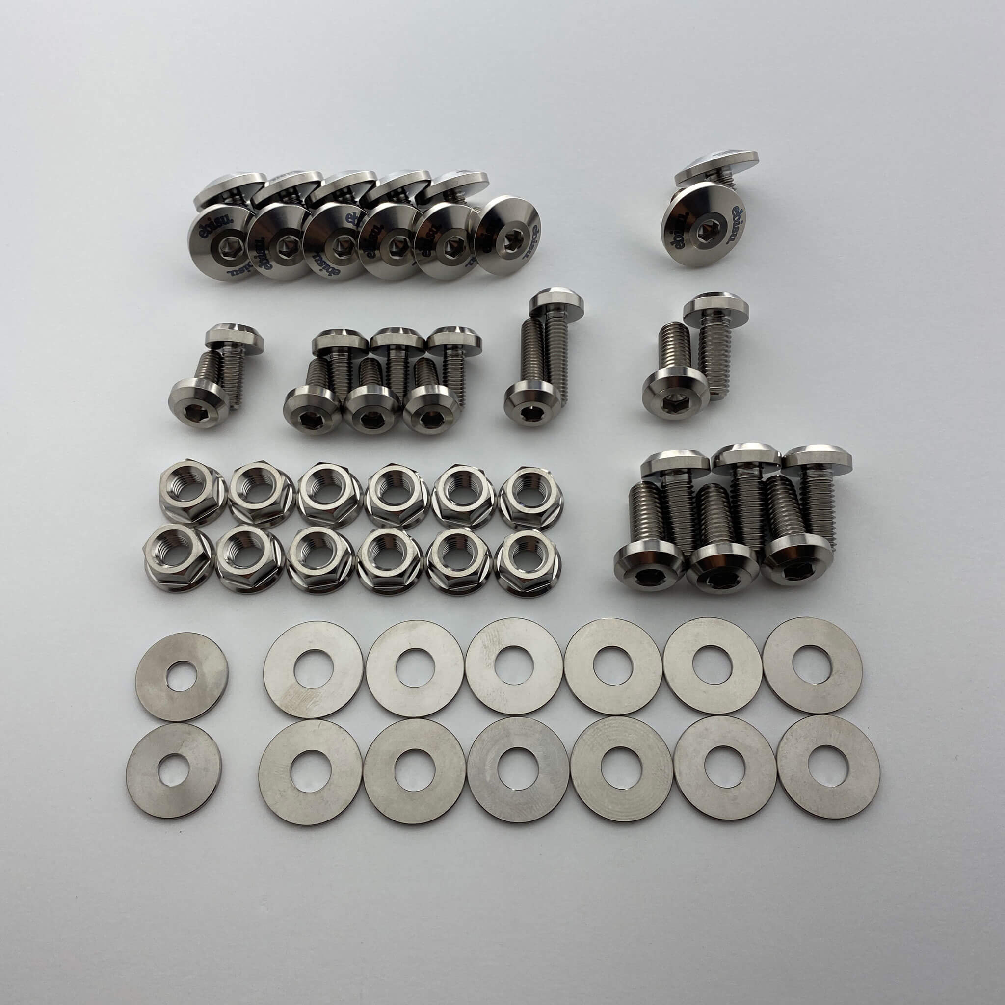 Titanium Engine Bay Kits - MITSUBISHI EVO 7 / 8 / 9 | Ebisu Automotive